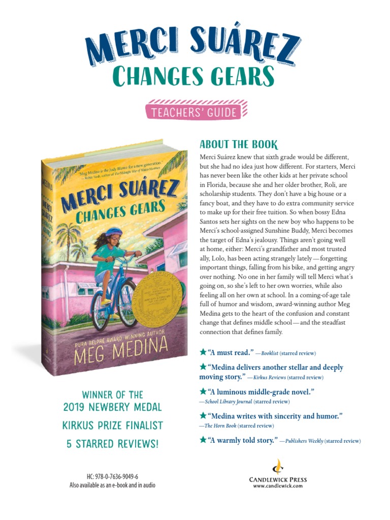Merci Suárez Changes Gears: Teacher's Guide | PDF | Alzheimer's Disease ...