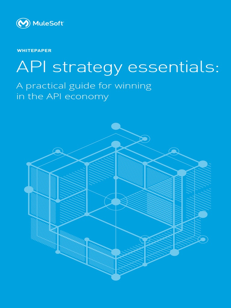 MuleSoft API Strategy Essentials | PDF | Salesforce.Com | Business Model