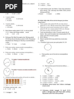 Soal Matematika Kelas 2 Waktu dan Durasi (Lama Waktu) - Diary Guru | PDF