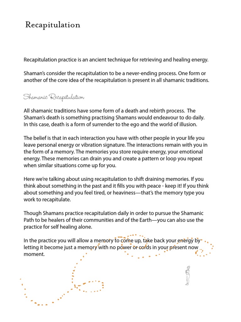 WEEK 2 Recapitulation Exercise | PDF | Shamanism | Memory