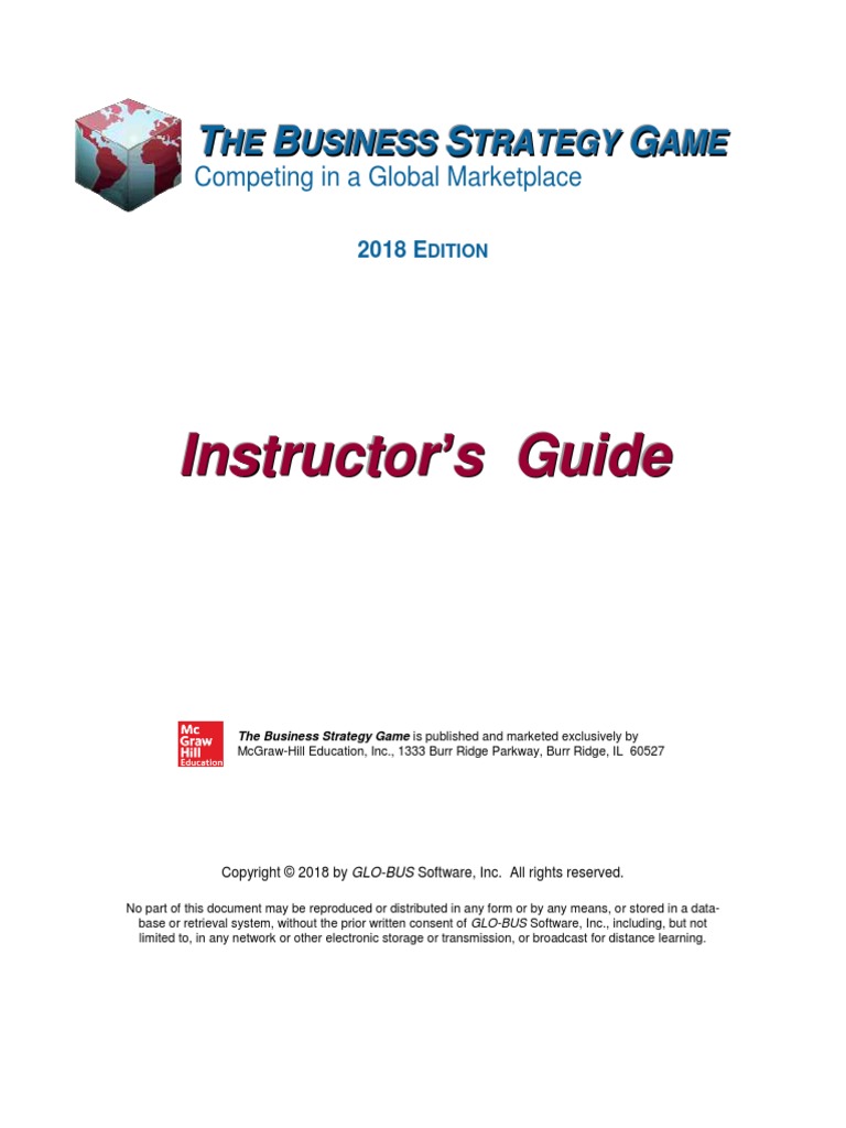 BSG Players Guide | PDF | Retail | Strategic Management