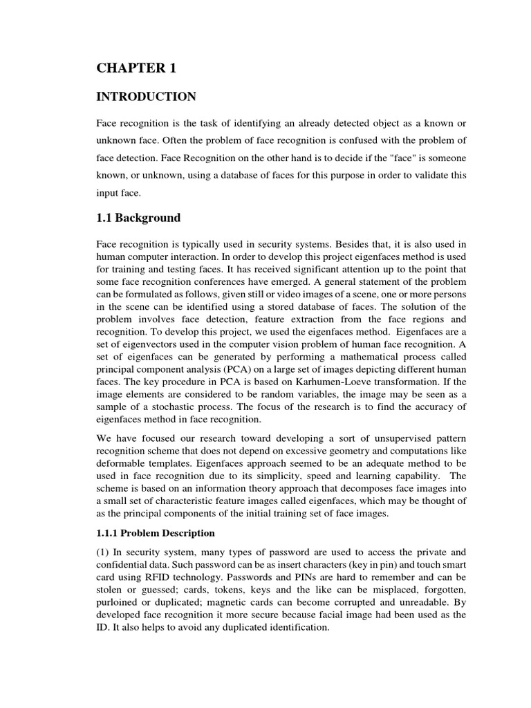 Chapter 1 | PDF | Principal Component Analysis | Surveillance