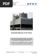 Cooling Tower Checklist | PDF | Bearing (Mechanical) | Belt (Mechanical)