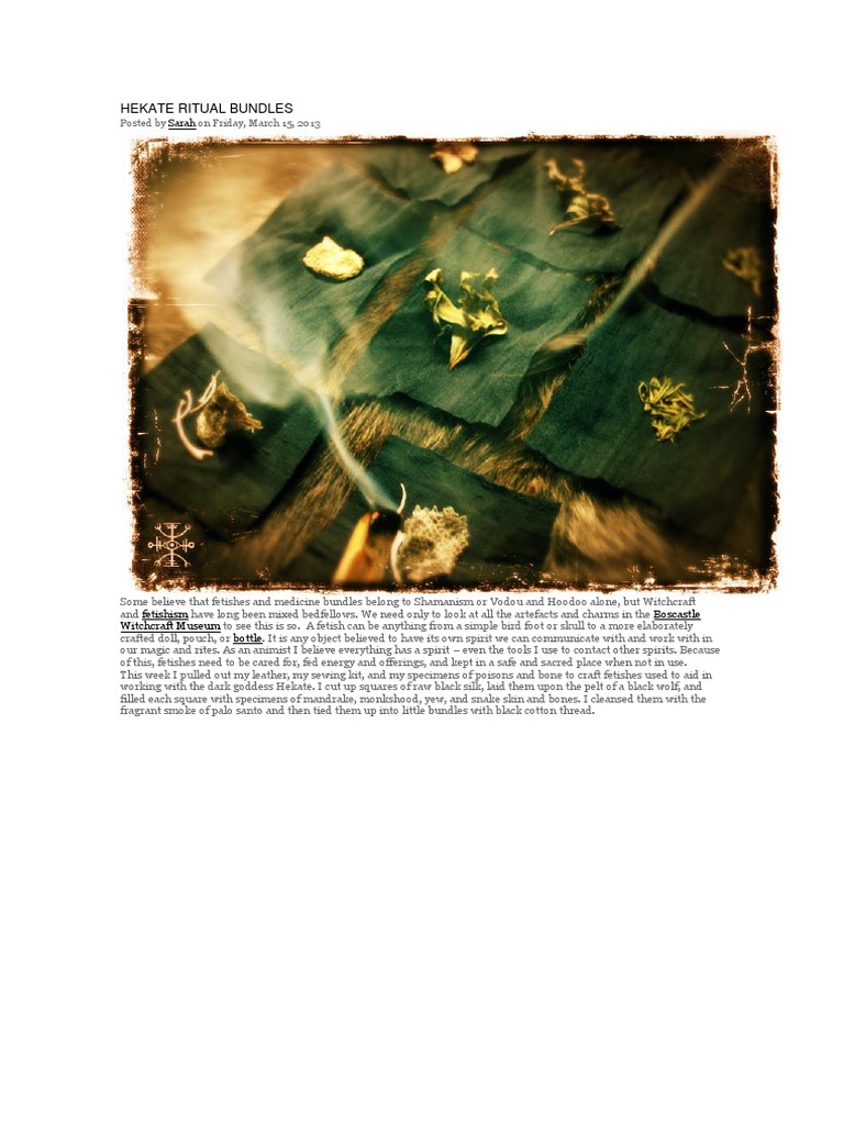 Hekate Ritual Bundles | PDF
