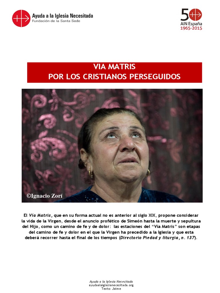 Via Matris | PDF | María, madre de Jesús | Jesús