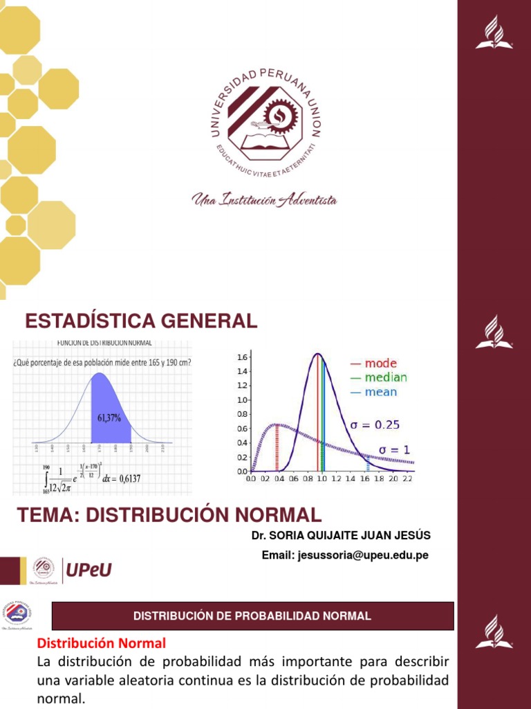 Probabilidad Normal | PDF | Distribución normal | Distribución de ...