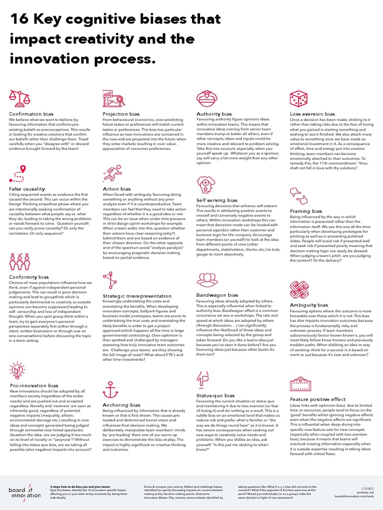 Cognitive Biases PDF | PDF | Bias | Risk