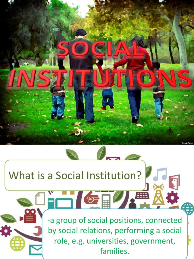 Social Institutions | PDF | Family | Marriage