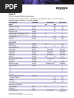 Hyvolt II Transformer Oil Properties | PDF | Physical Sciences | Materials