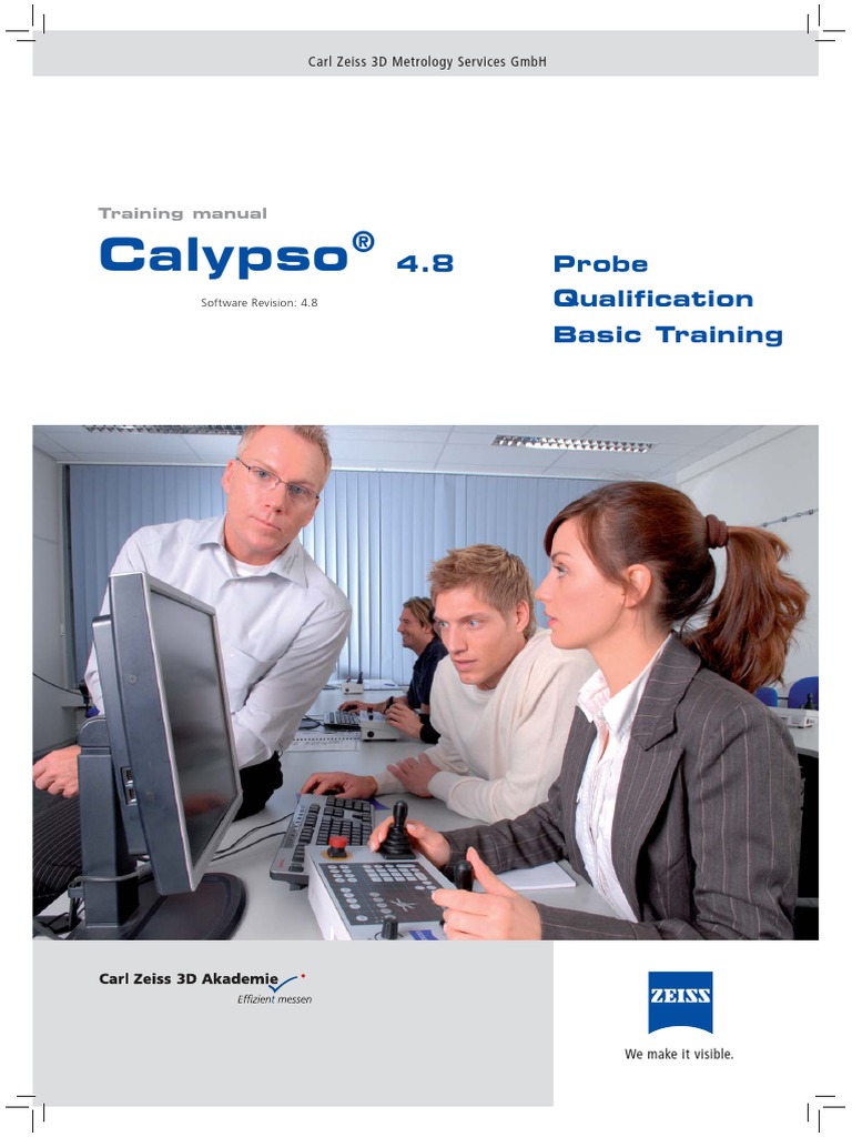 Calypso Basic Training - Calibrate Probes | PDF | Calibration | Metrology