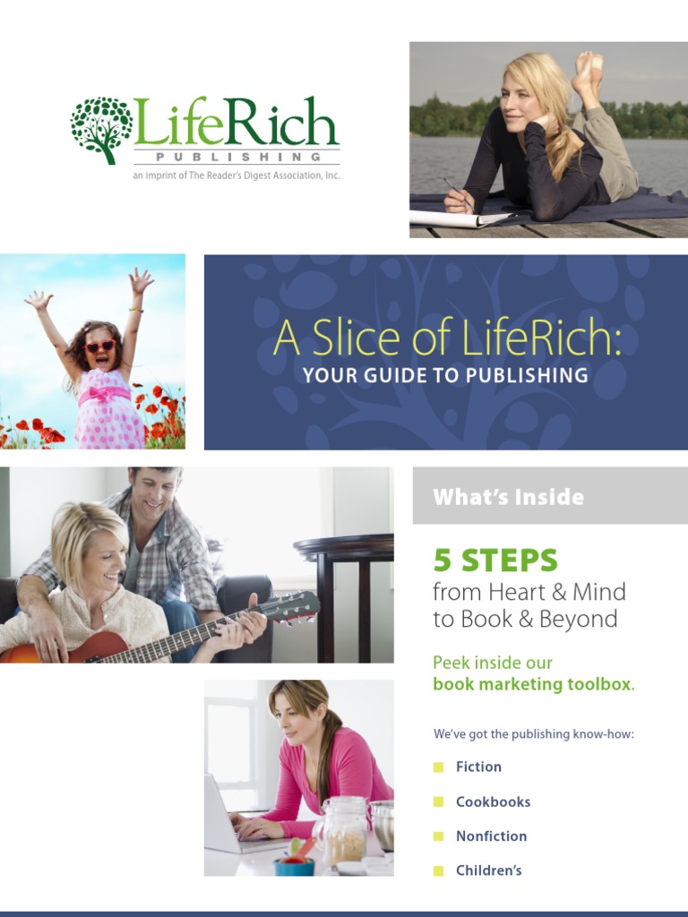 LifeRich Publishing Guide | PDF | Advertising | Books