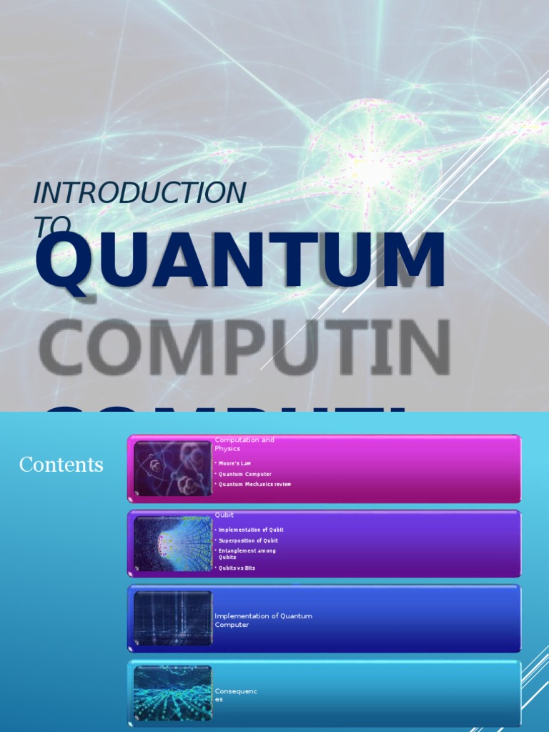 Quantum Computi N | PDF | Quantum Computing | Quantum Mechanics