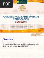 Myehalal Procedures (Malaysia) | PDF