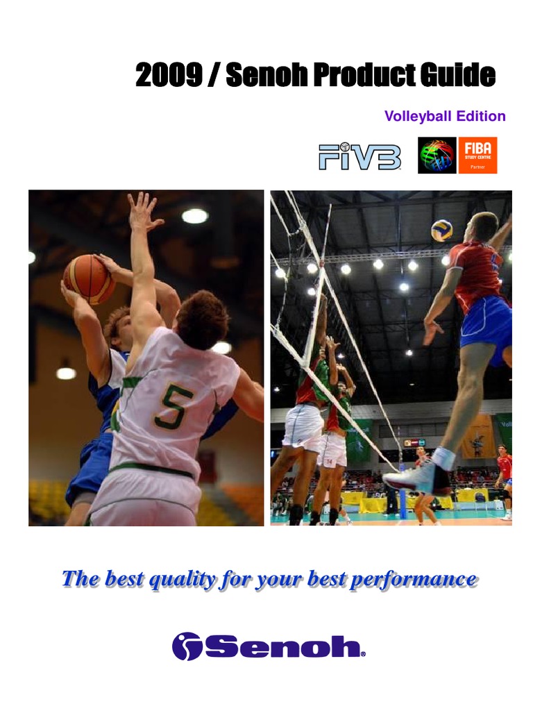 2009 Senoh Product Guide | PDF | Anchor | Volleyball