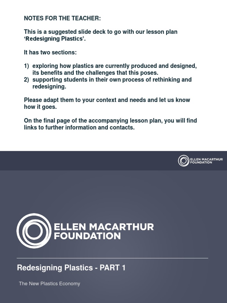 Redesigning Plastic Packaging Slides Final | PDF | Creative Commons ...