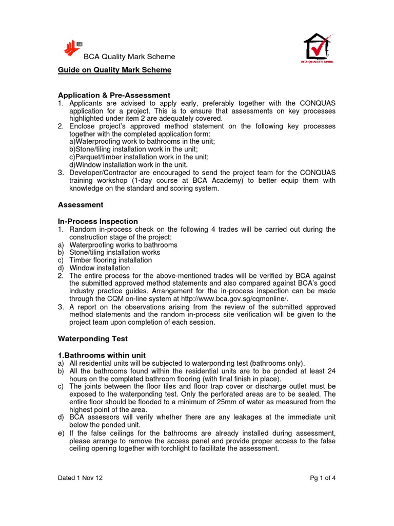 BCA Guide | PDF | Door | Architectural Elements