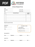 Requesting Approval For Imprest Money | PDF | Business | Finance ...