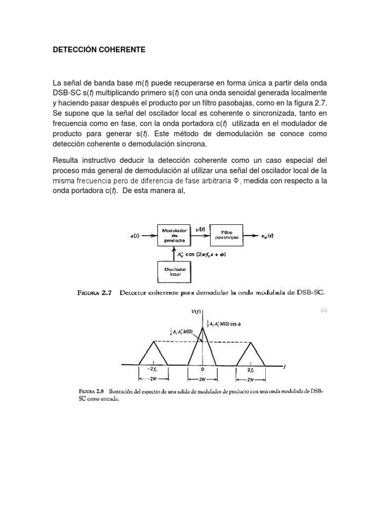 Detector Coherente | PDF | Tecnología de información y comunicaciones ...