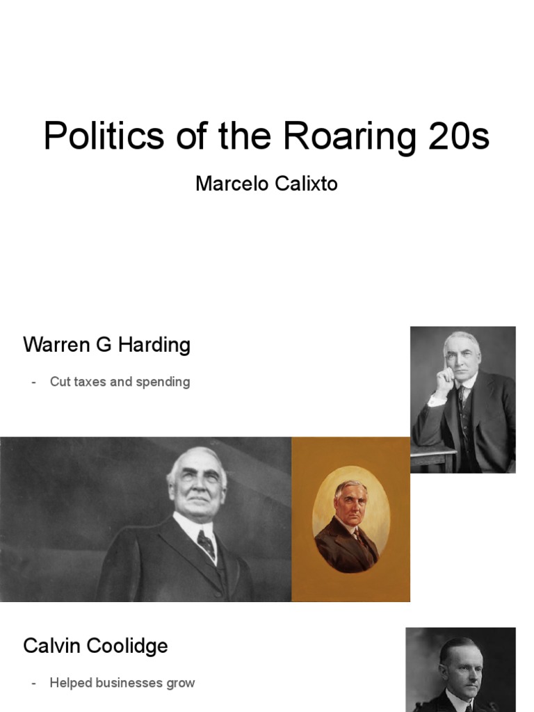 Politics of The Roaring 20s | PDF