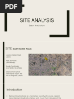Site Analysis Sheet | PDF | Precipitation | Lahore