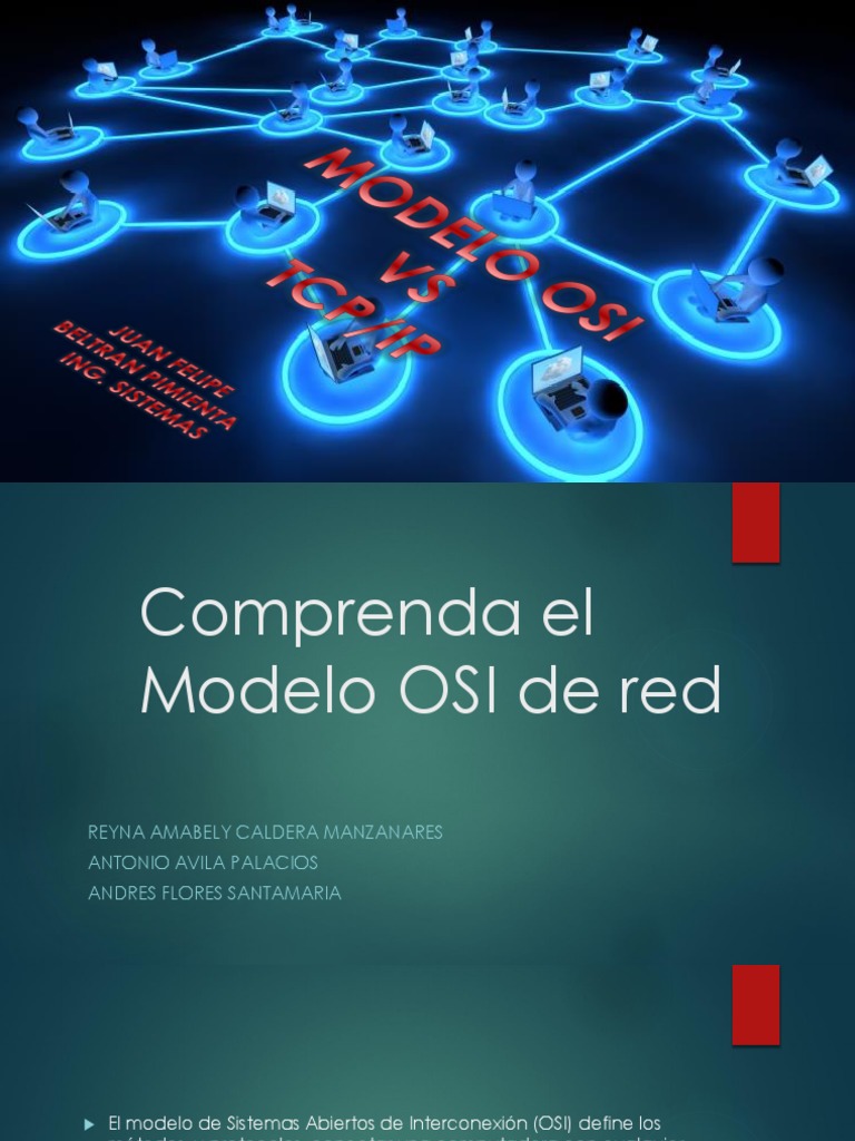 Comparativa entre Modelos OSI y TCP/IP | PDF | Modelo osi | Red de ...