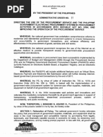 Blacklisting Order for Procurement Violations | PDF