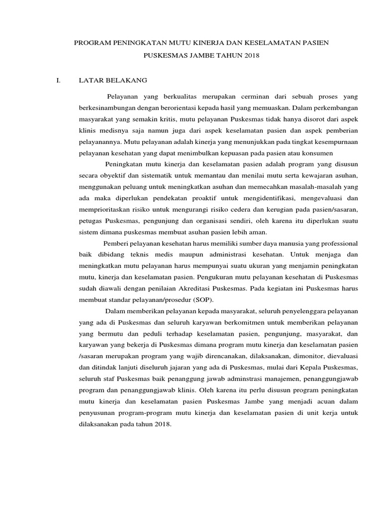 Contoh Jadual Pelatihan Audit Internal Dan RTM | PDF