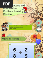 Solving Routine & Non-Routine Problems Involving Multiplication | PDF ...