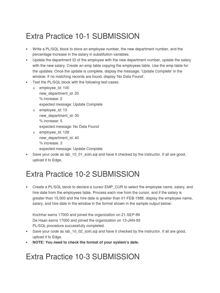 Exam | PDF | Pl/Sql | Computer Programming