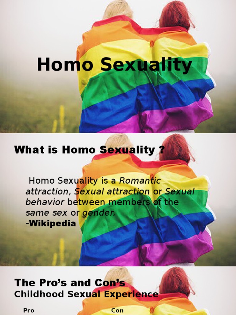 Defense - Homo Sexuality | PDF | Homosexuality | Sexual Orientation