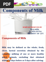 Introduction To Milk Processing | PDF | Food Preservation | Milk