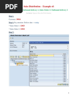 SAP T-Code Series: VL71 | PDF