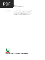 Theories of Development HANDOUTS | PDF | Developmental Psychology ...