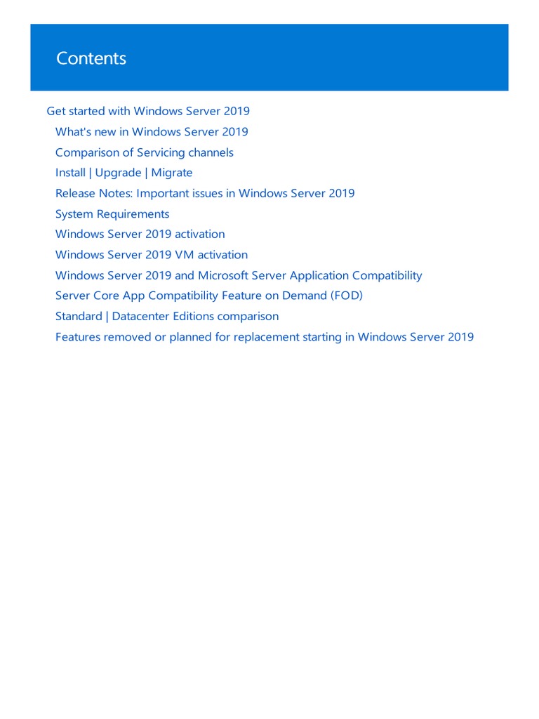 Windows Server 2019 Pdf Microsoft Windows Hyper V