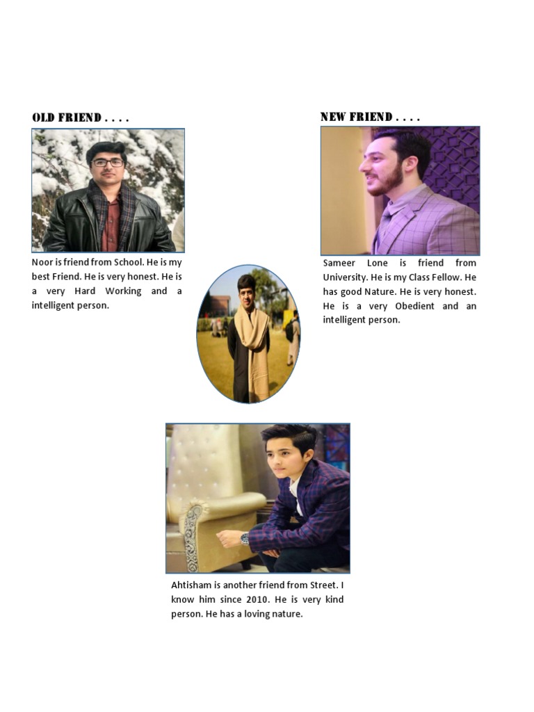 Old Friend - . - . New Friend - . . | PDF