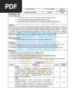 EC205 Electronic Circuits PDF | PDF | Electronic Oscillator | Amplifier