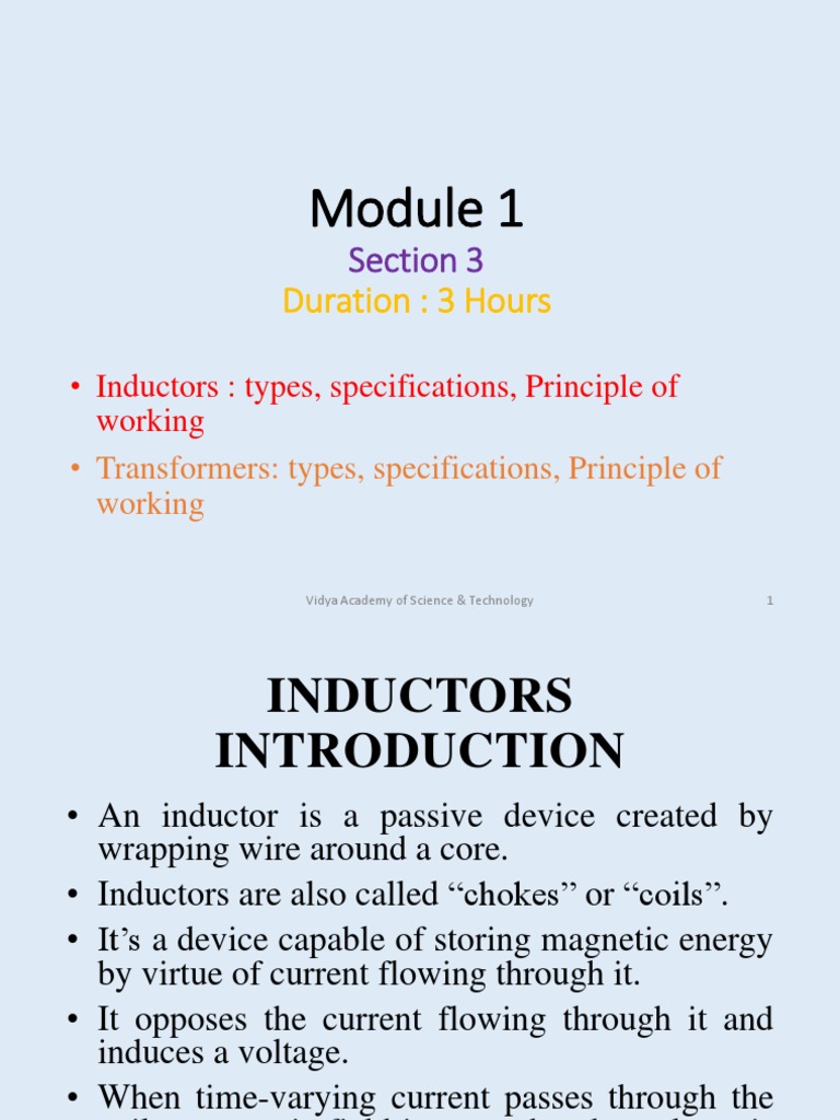 Students Handbook 2017 18 Ver 3 | PDF | Inductor | Transformer