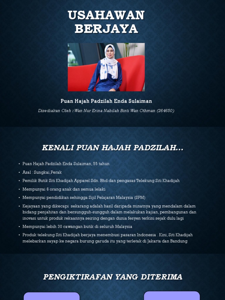 Usahawan Berjaya | PDF