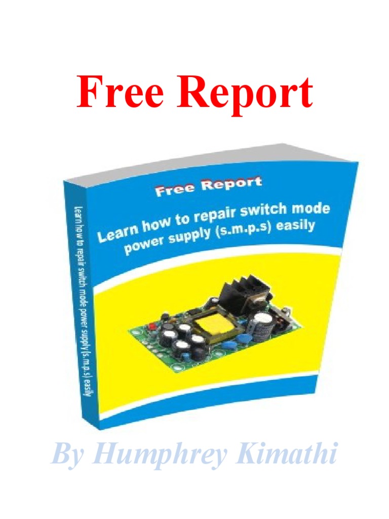 Solving Power Supply Problems in Switch Mode Power Supplies (SMPS) Using Control Integrated ...