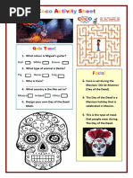 Disney Pixar Coco Worksheet | PDF