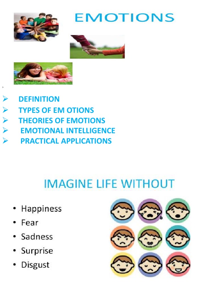 EMOTIONS and Emotional Intelligence | PDF