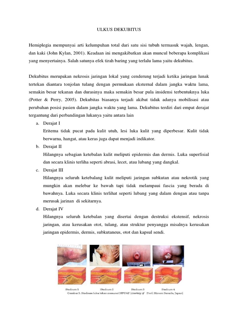 Ulkus Dekubitus | PDF
