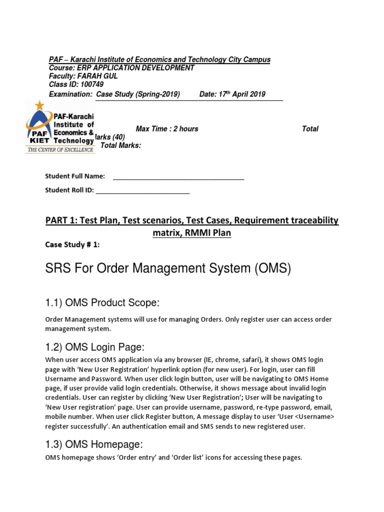 SQA - Quiz | PDF | Software Quality | Software Testing