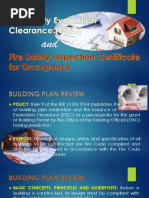 BFP Simplified Checklist | PDF | Fire Safety | Building Engineering
