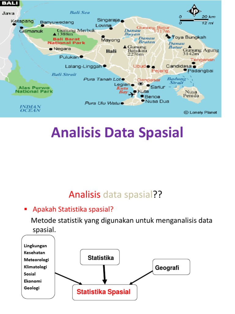 Analisis Data Spasial | PDF | Ilmu Sosial | Metode & Bahan Ajar