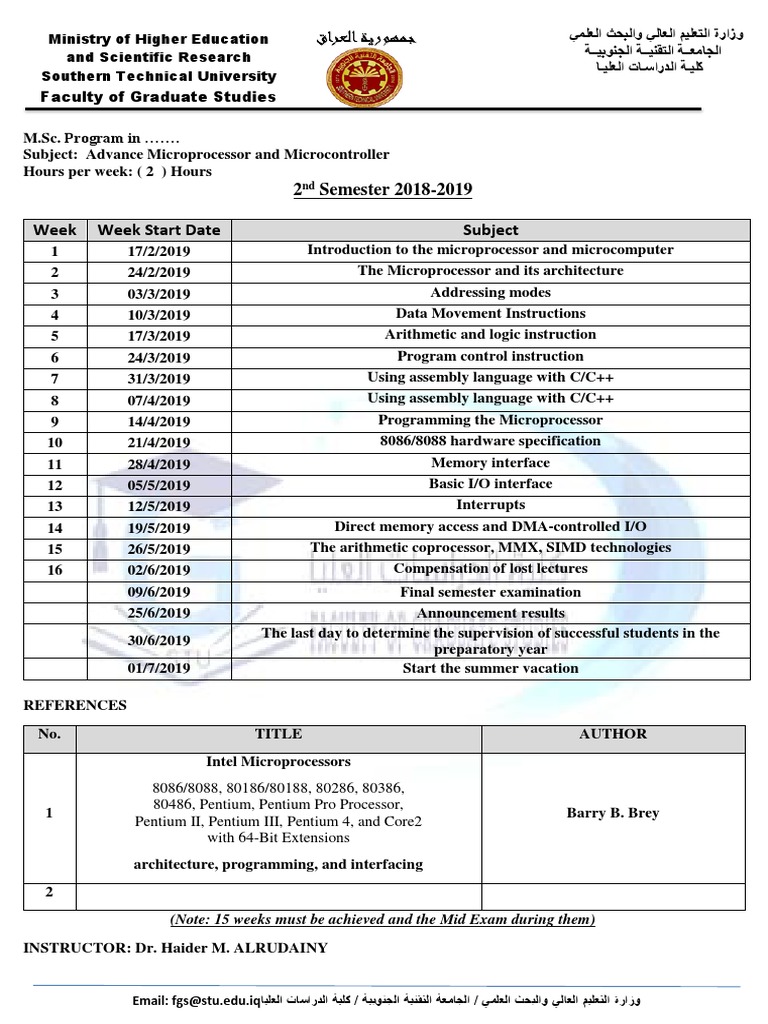 Advance Microprocessor and Microcontroller | PDF | Microprocessor ...