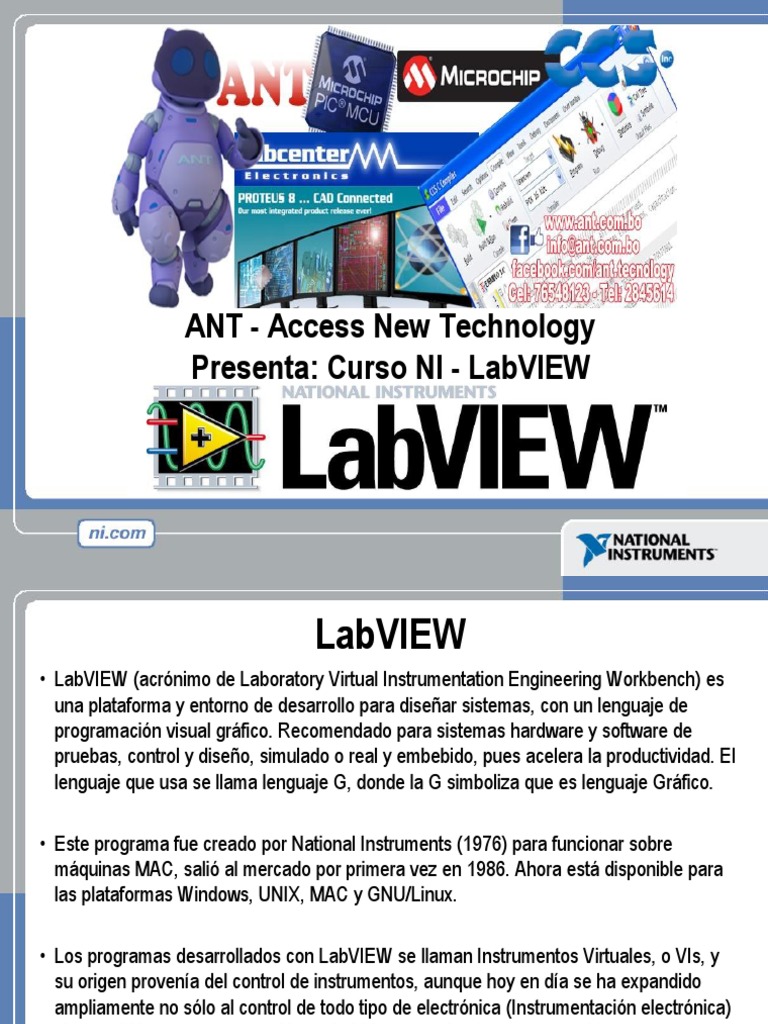 Introduccion LabVIEW | Descargar gratis PDF | Programación de computadoras | Informática