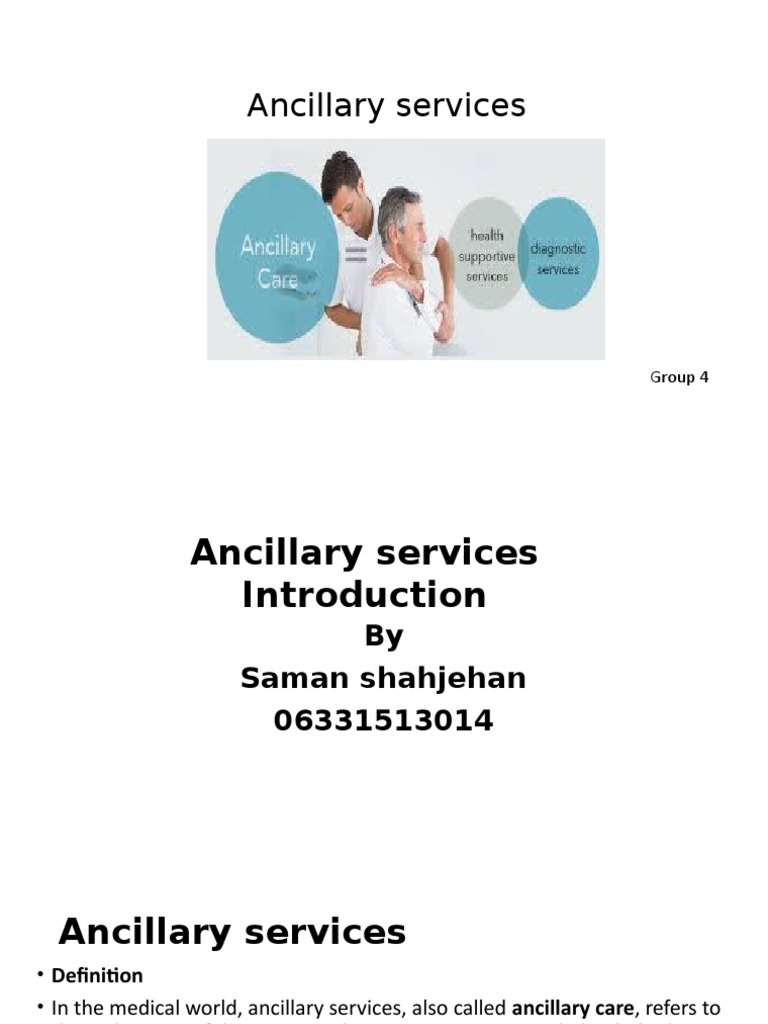 Ancillary Services | PDF