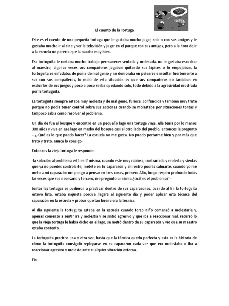 El Cuento de La Tortuga | PDF | Tortuga | Ocio