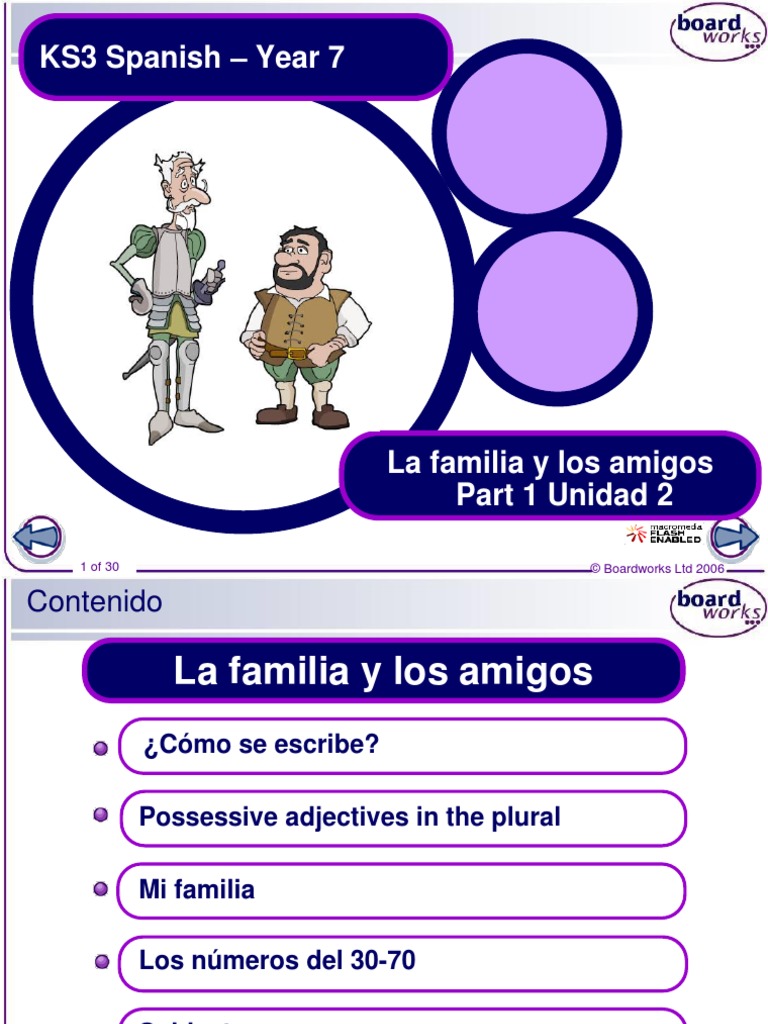 Unidad 2 La Familia Part 1 | PDF